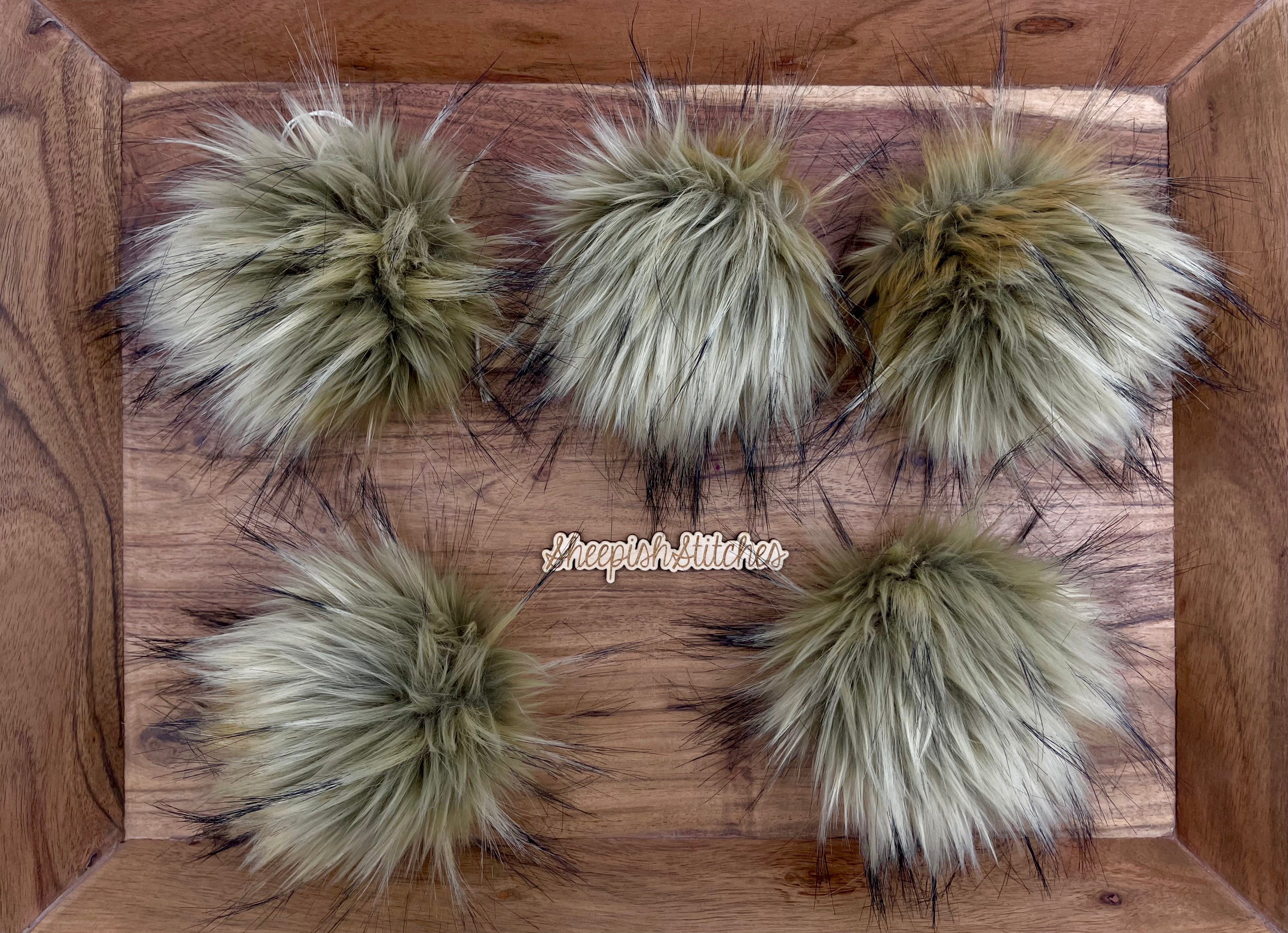 Blonde Fox - Fully Finished Pom Pom - Ready to Attach – Sheepish ...